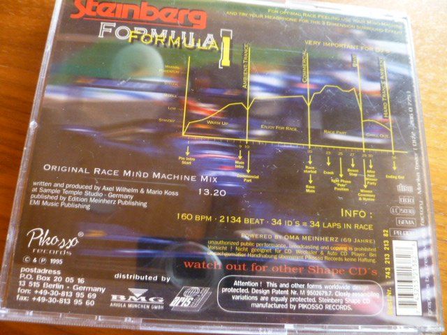 Formula 1 Shape CD | Kaufen auf Ricardo