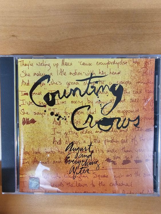 CD - Counting Crows – August And Everything After (Gebraucht) in ...
