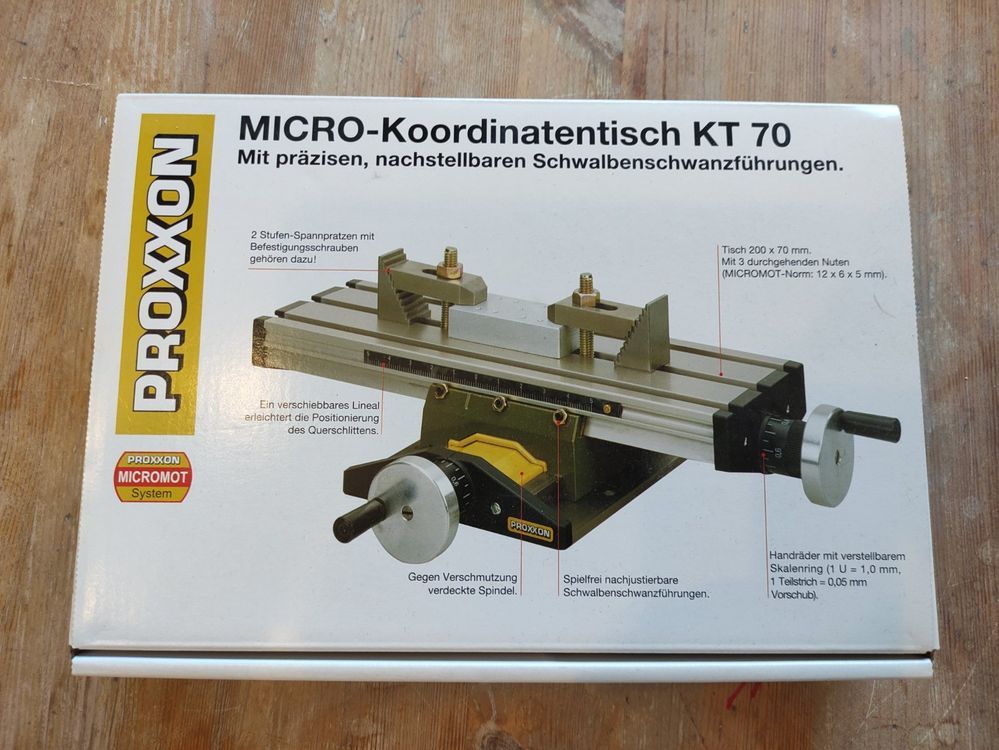 Proxxon Micro Kooridnatentisch KT70 | Kaufen auf Ricardo
