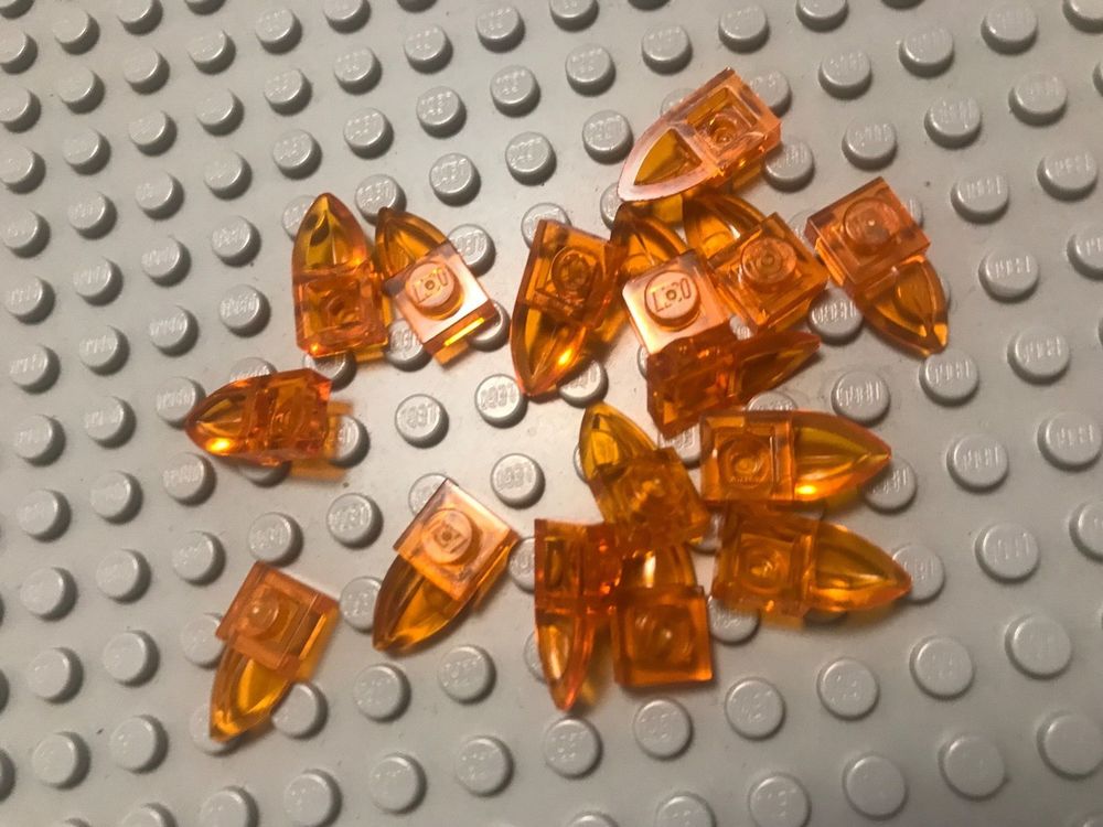 Lego 16x Platte 1×1 Zahn (49668) | Kaufen auf Ricardo