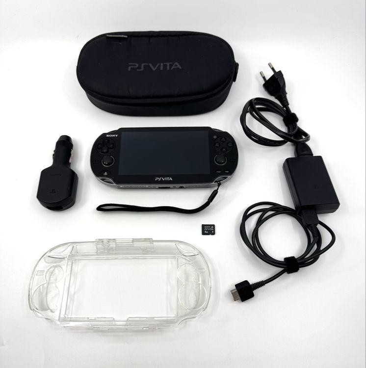Sony PS Vita Oled mit allem original Sony Zubehör (Gebraucht) in ...