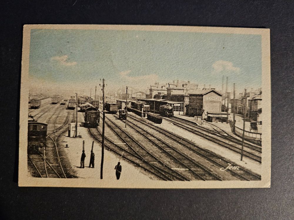 PK Antike Postkarte Bahnhof | Kaufen auf Ricardo