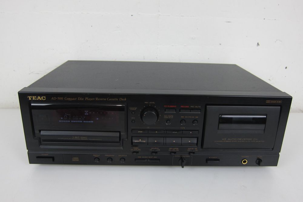 TEAC AD-500 CD Player und Kassette Deck (Gebraucht) in Fahrweid für CHF ...