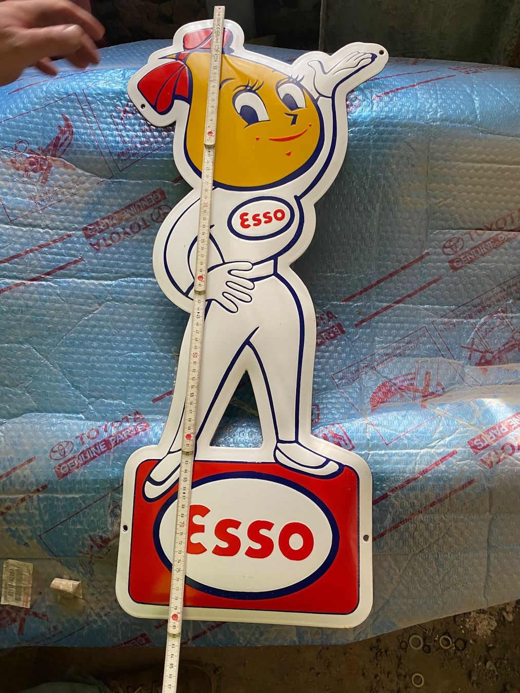 Plaque émaillée Esso / Emailschild (D'occasion) à Plagne pour CHF 130 ...