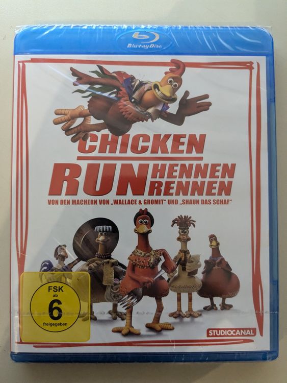 Chicken Run - Hennen Rennen [Blu-ray] (Neu und originalverpackt) in ...