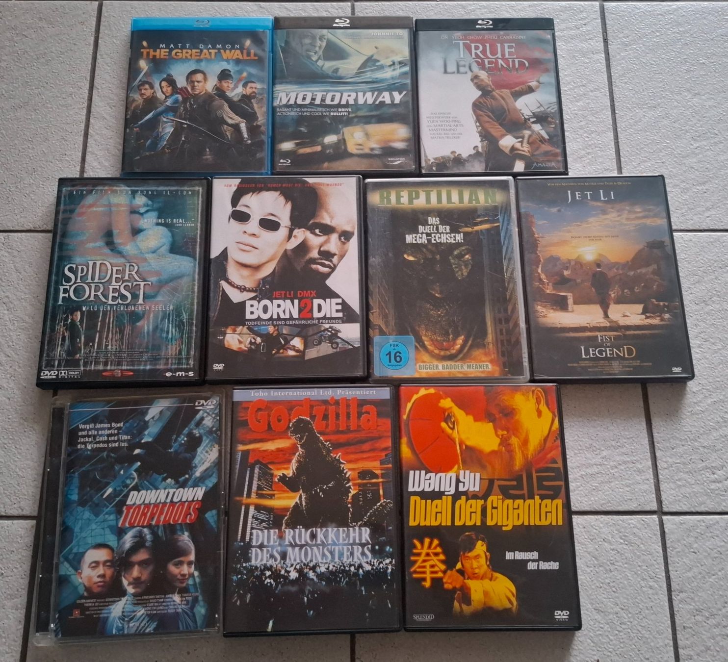 Asia Kino auf DVD und Blu-Ray (Gebraucht) in Riehen für CHF 9 – mit ...