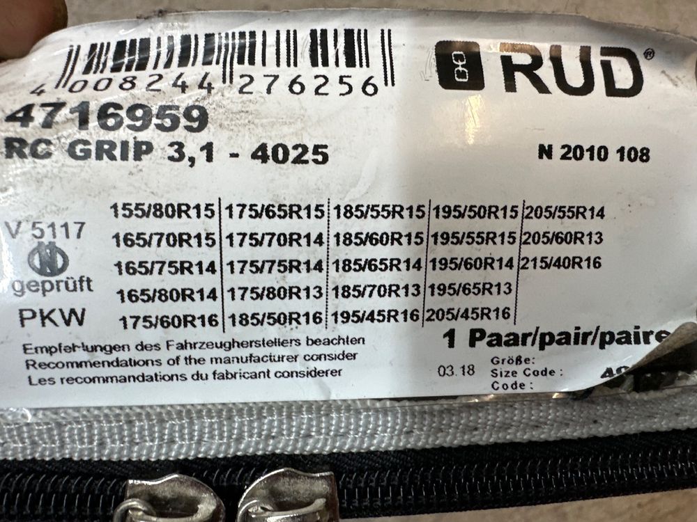 Schneekette RUD Compact GRIP | Kaufen auf Ricardo