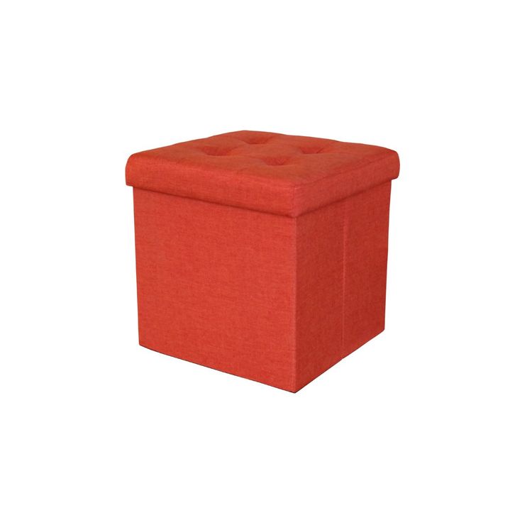 Hocker Faltbar mit Stauraum rot (Neu und originalverpackt) in ...