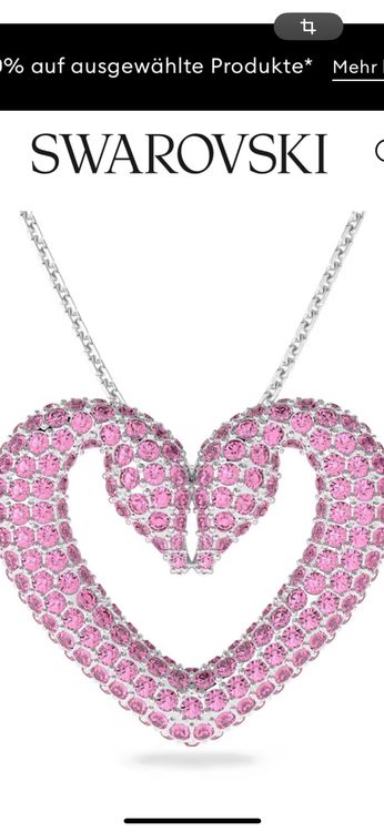 Swarovski Herz- Kette Neu (Neu und originalverpackt) in Vezia für CHF 80 – mit Lieferung auf ...