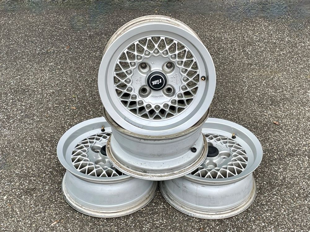 4 x Rial Mesh Silver Alufelgen 6 x 13 Zoll N6013413 (Gebraucht) in ...