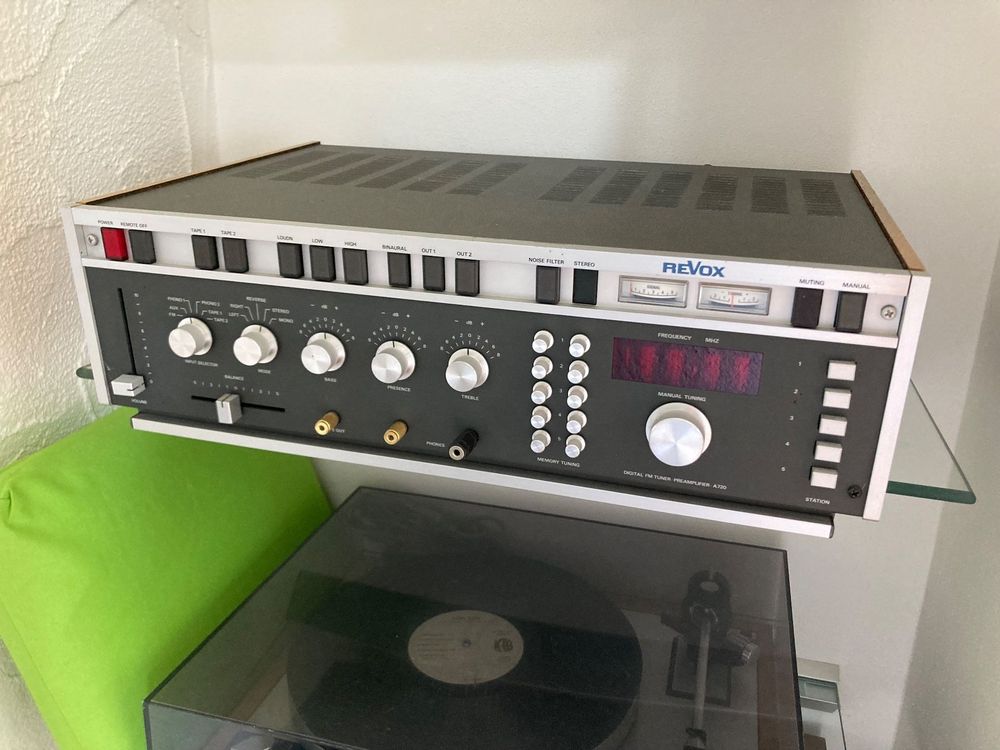Revox A 720 FM Tuner Vorverstärker (Gebraucht) in Ettenhausen TG für CHF 240 – nur Abholung auf ...