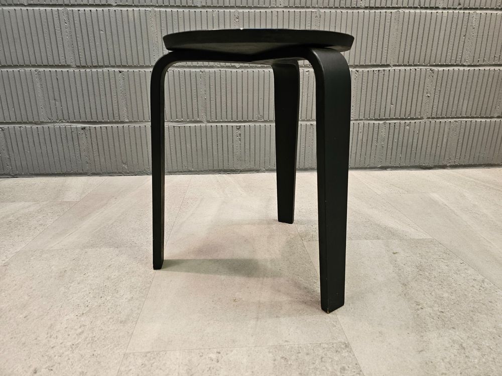 Hans Bellmann für Horgen Glarus 3-Bein, Hocker Wooden Stool | Kaufen auf Ricardo