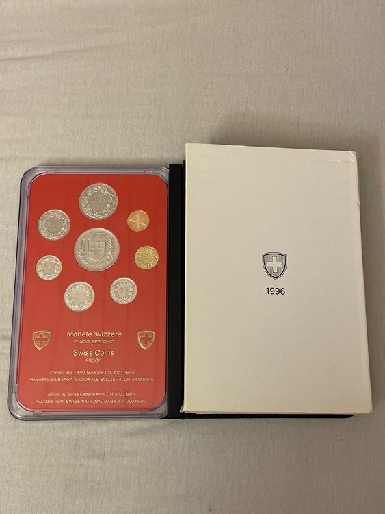 Münzsatz Schweiz 1996 PP | Kaufen auf Ricardo