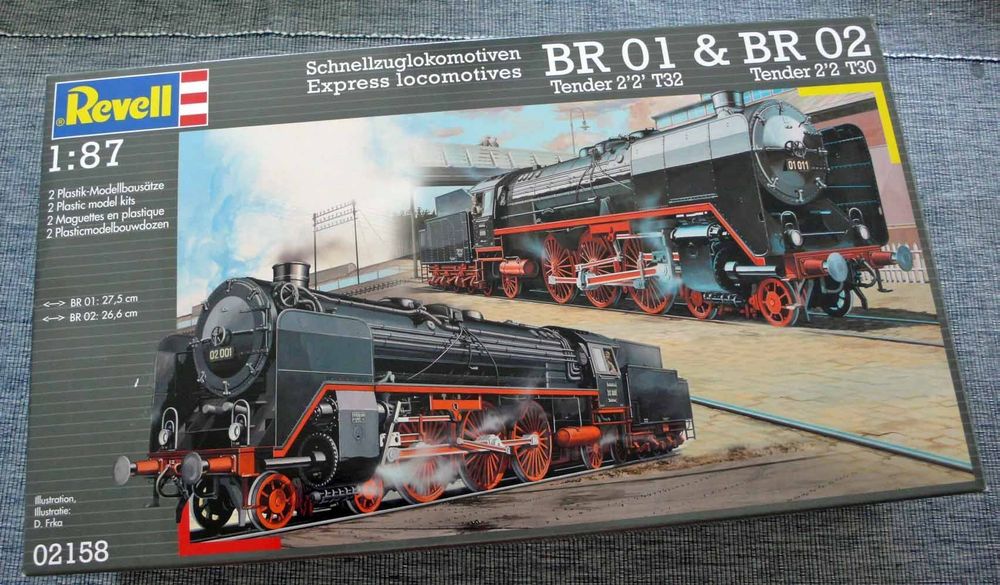 Revell 02158 - Dampflok - Modellbausatz (Neu und originalverpackt) in ...