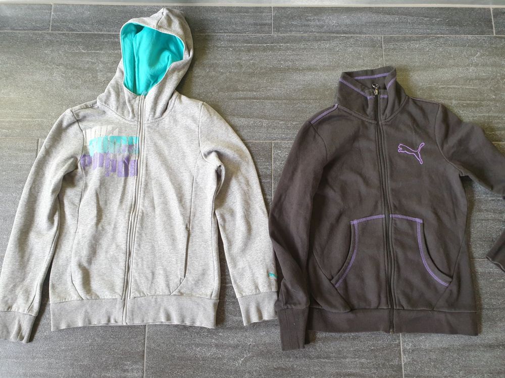 2 puma hoodie- oder shirtjäckli gr. 164 (Gebraucht) in Utzigen für CHF ...