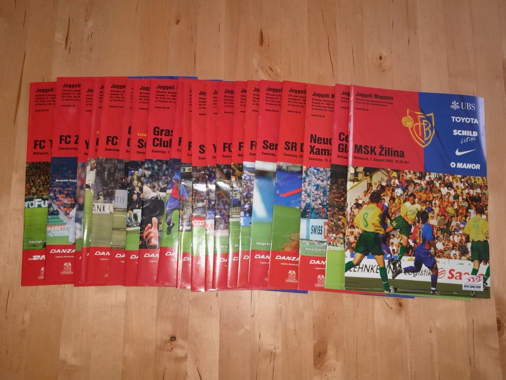 Fc basel matchprogramme fcb | Kaufen auf Ricardo