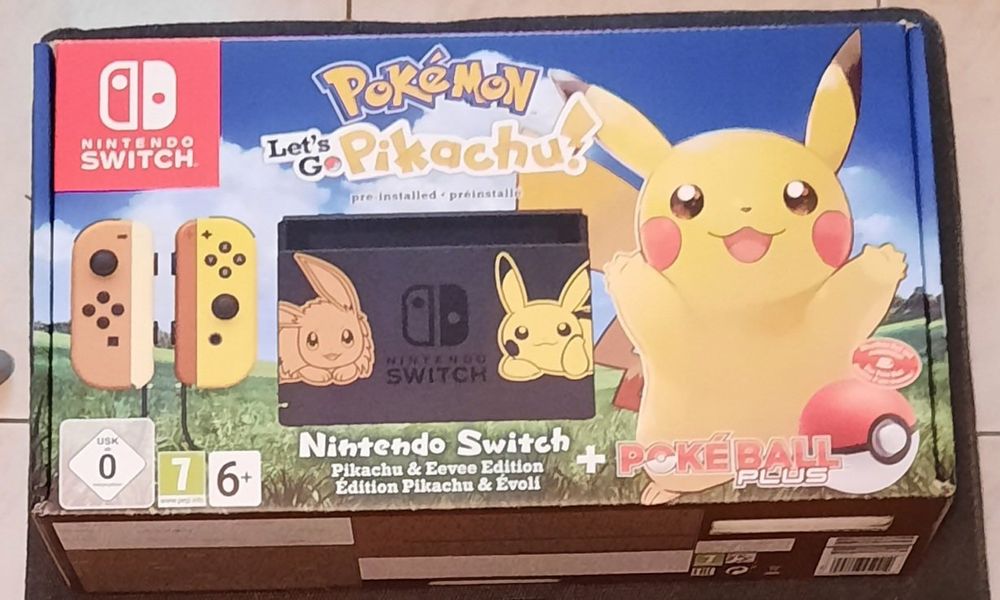 Console Nintendo switch Pokémon let's go pikachu (D'occasion) à Conthey ...