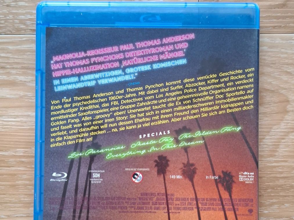 Blu-Ray-Disc: Inherent Vice - Paul Thomas Anderson (Gebraucht) in ...