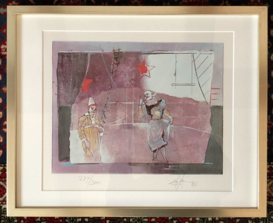 Original Lithographie von Rolf Knie | Kaufen auf Ricardo