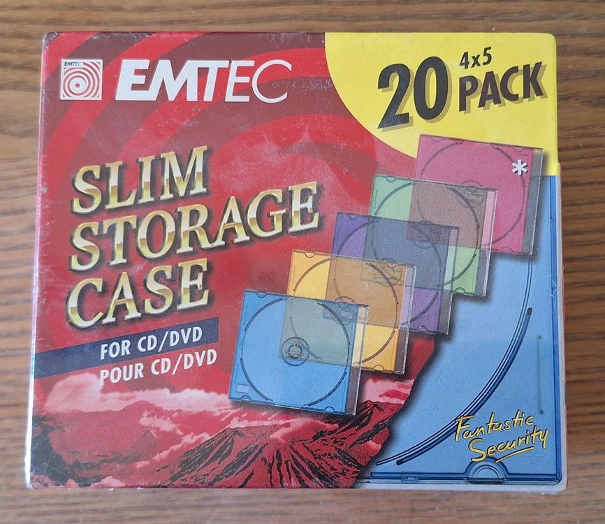 EMTEC Slim CD/DVD Hülle 20er Pack (Neu und originalverpackt) in Adlikon ...