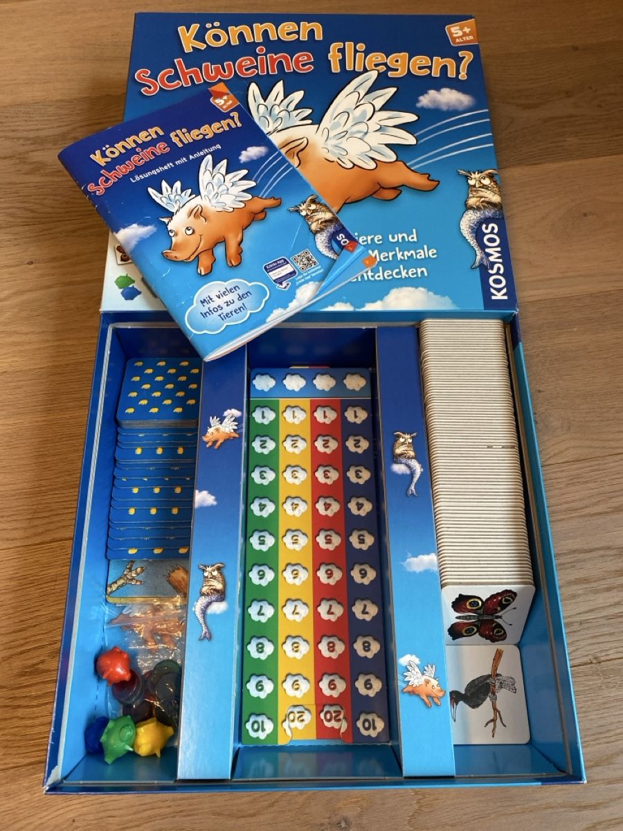 Ubongo Junior & Können Schweine fliegen? - 2 Spiele! (Gebraucht) in ...