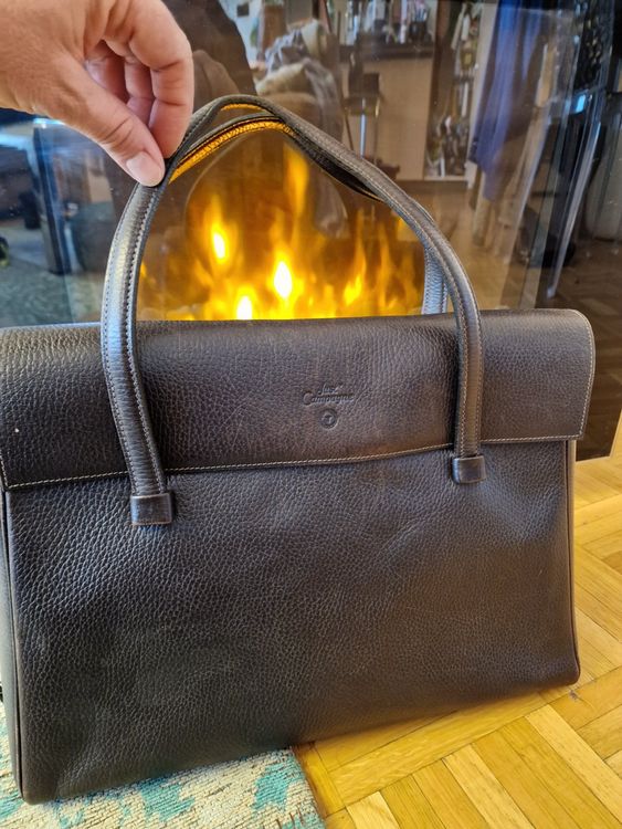 Sac Just Campagne marron cuir (Gebraucht) in Bernex für CHF 90 – mit ...