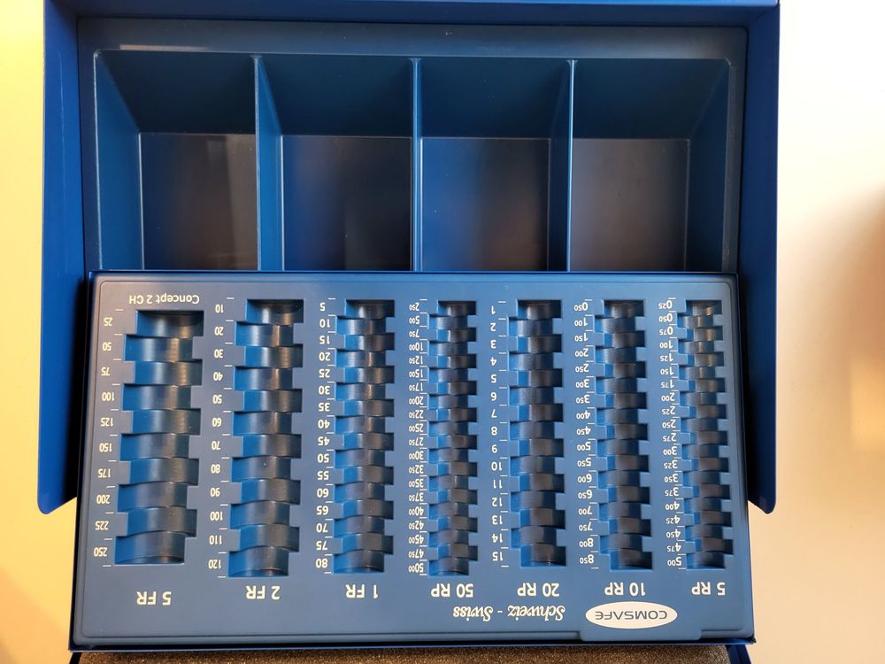 Kasse, Geldzählkasette CHF Comsafe | Kaufen auf Ricardo