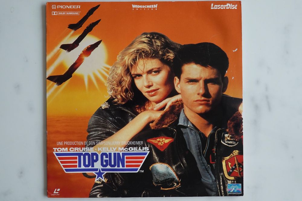 Top Gun Tom Cruise Laserdisc Laser Disc (Gebraucht) in Zürich für CHF ...