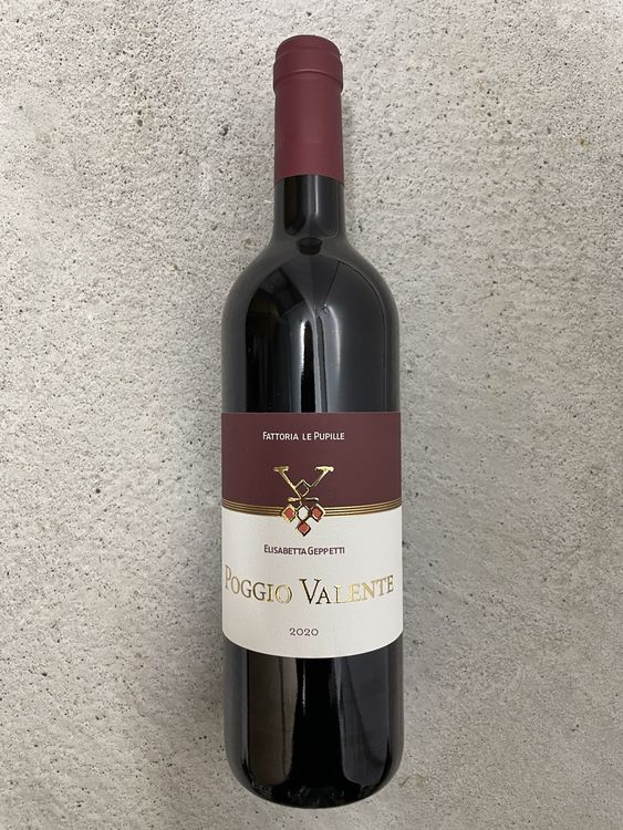 6 Flaschen Poggio Valente 2020 in OHK (Neu und originalverpackt) in Adliswil für CHF 180 – nur ...