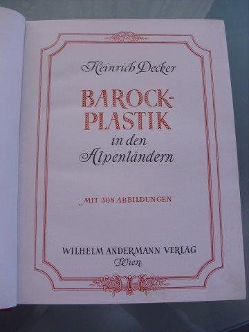 Barockplastik in den Alpenländern, Kunst, Barock | Kaufen auf Ricardo