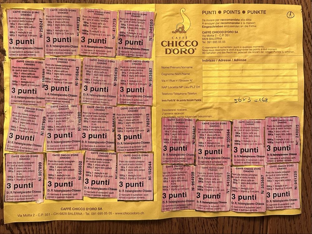 Chicco D‘oro - 168 Punkte (Neu (gemäss Beschreibung)) in Liestal für CHF 36 – mit Lieferung auf ...