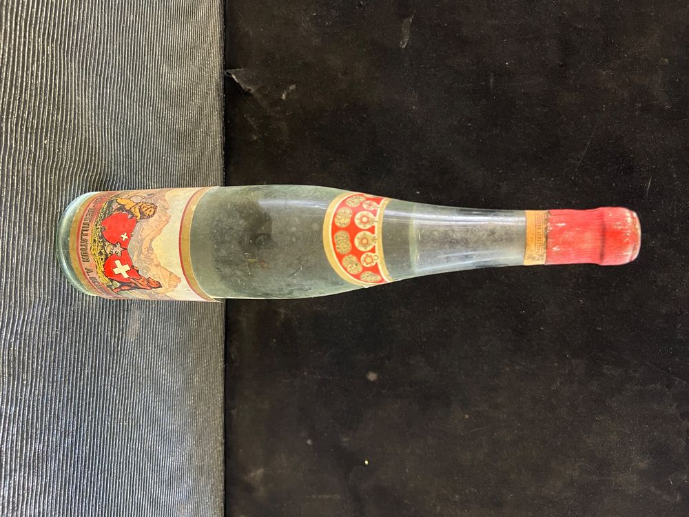 TRÈS RARE ANCIENNE BOUTEILLE DE KIRSCH SUISSE | Kaufen auf Ricardo