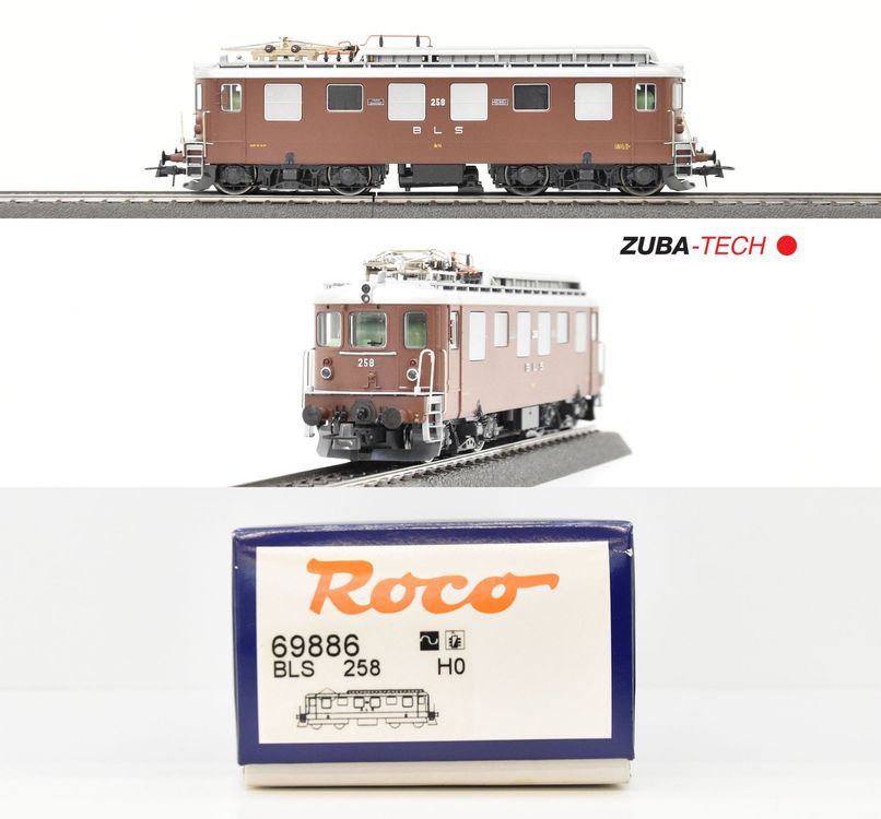 Roco 63886 E-Lok Ae 4/4 BLS, H0 WS Digital mit OVP (Gebraucht) in St ...