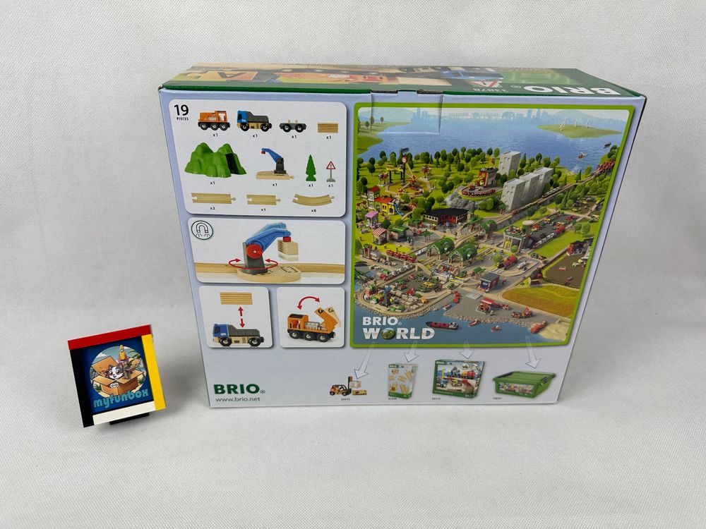 Brio World 33878 Starter Lift & Load Set Güterzug mit Kran (Neu und originalverpackt) in Kappel ...