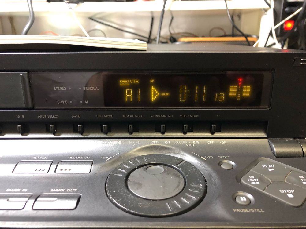 PANASONIC NV-HS1000 S-VHS videorecorder (Gebraucht) in Cadenazzo für ...