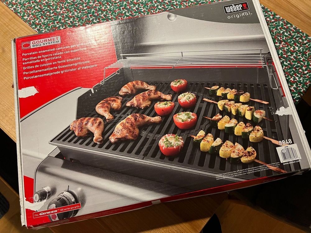 Neues Weber Grillrost Gusseisen (Nr. 8848) (Neu und originalverpackt ...