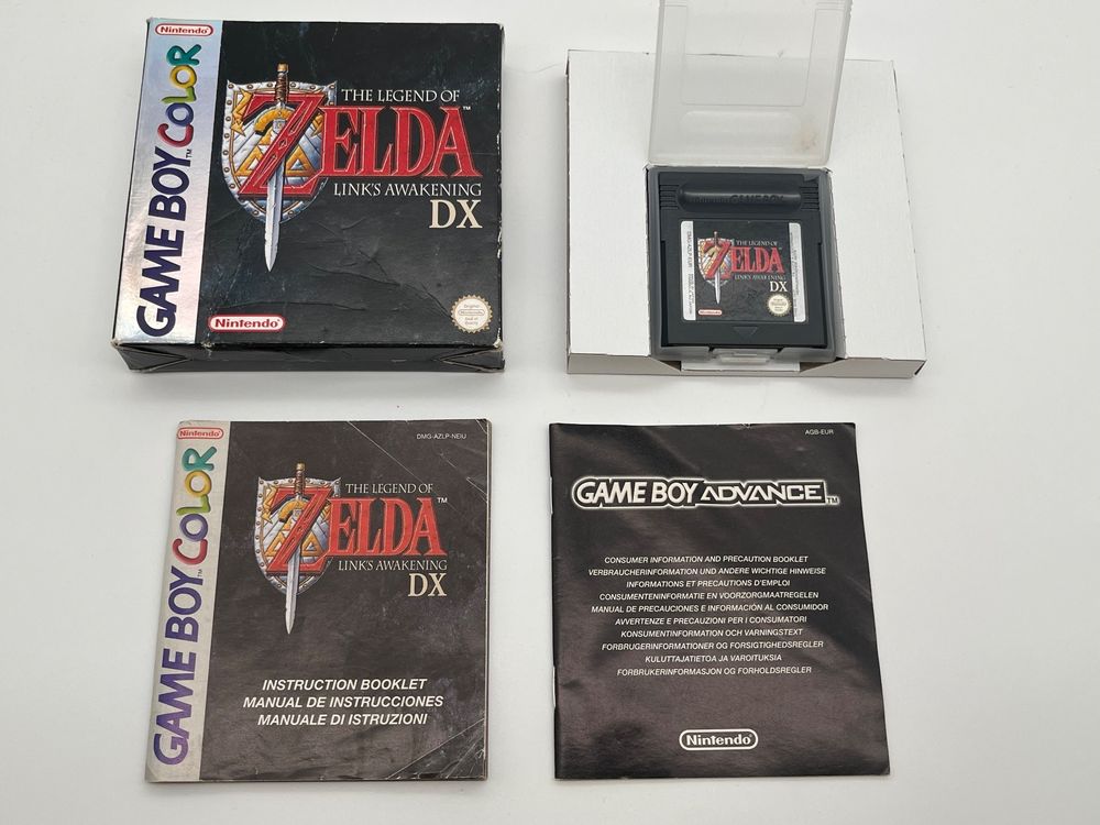 The Legend of Zelda Links Awakening DX Gameboy Nintendo (Gebraucht) in ...