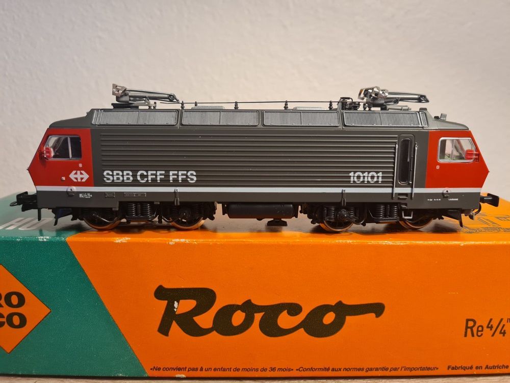 Roco 43921 E-Lok 10101 SBB 4/4 H0 OVP NEU (Neu und originalverpackt) in ...