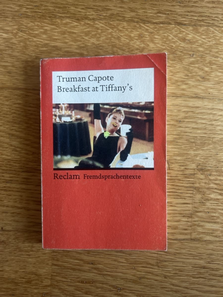 Truman Capote - Breakfast at Tiffany's, Reclam, Englisch (Gebraucht) in ...
