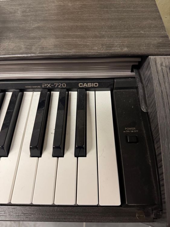 CASIO PX-720 E-Piano Privia Digitalpiano schwarz grau | Kaufen auf Ricardo