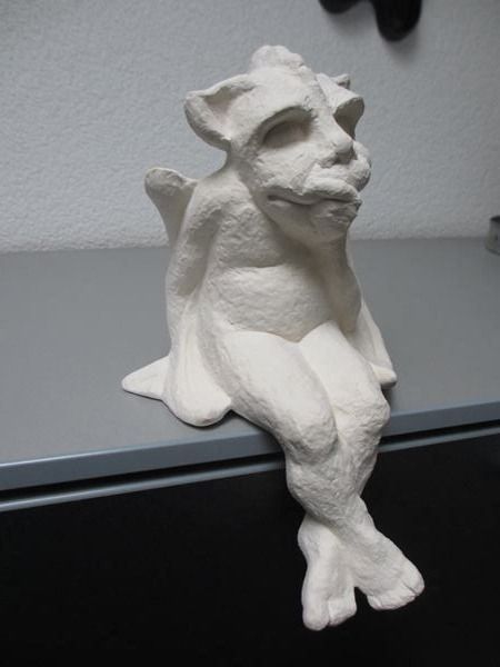 Keramik Figur Gargyol zum Bemalen (Neu und originalverpackt) in ...