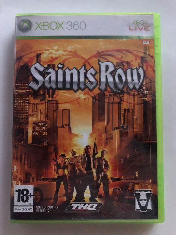 Saints Row für Xbox 360 (Gebraucht) in Kestenholz für CHF 12 – mit ...