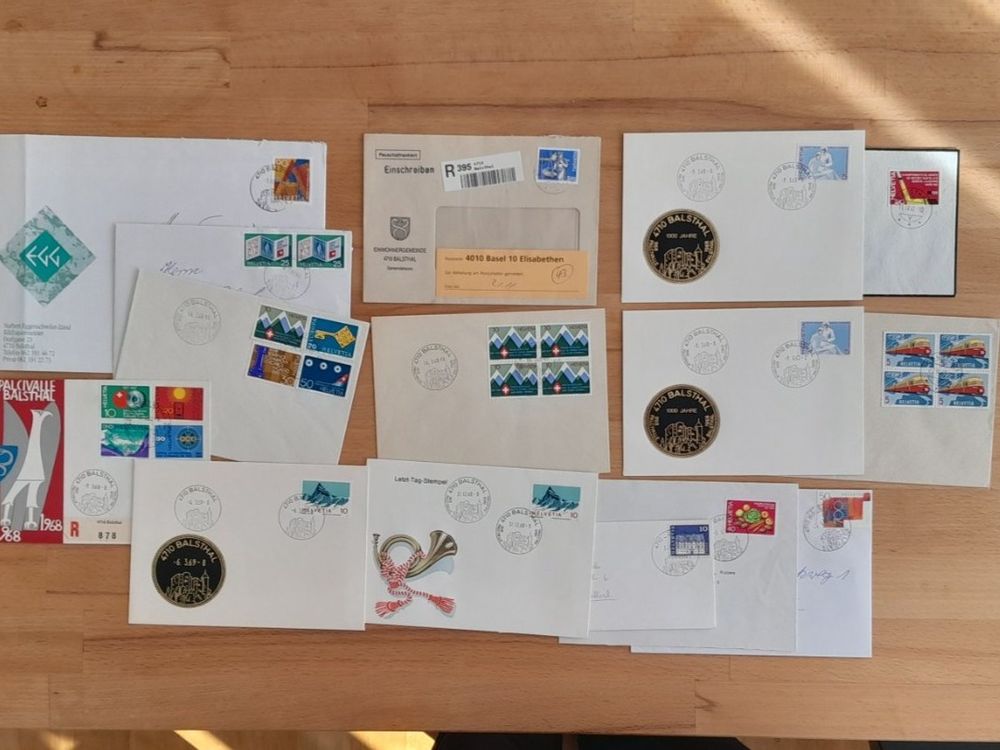 Belege Balsthal 4710 (Gebraucht) in Allschwil für CHF 1 – mit Lieferung ...