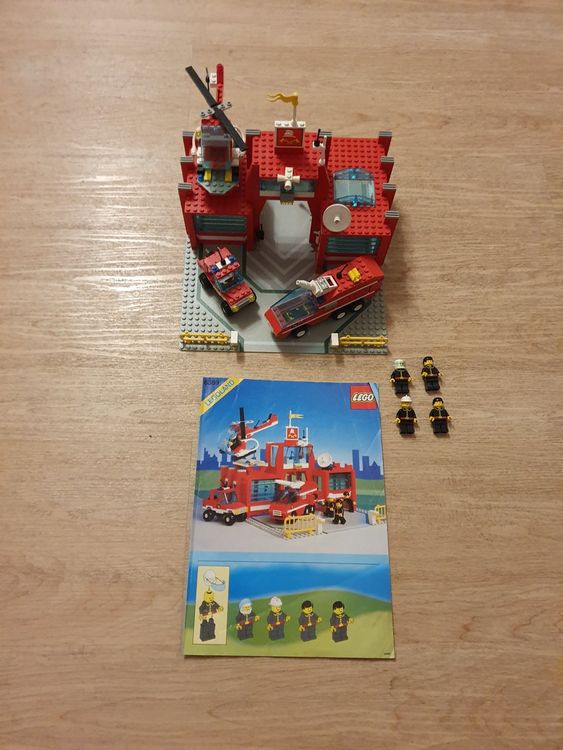 Lego 6389 City Feuerwehr-Station 1989 (Gebraucht) in Schattdorf für CHF ...