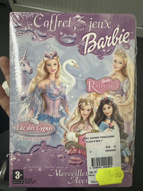 Coffret 3 Jeux Barbie PC - jamais ouvert (Neuf avec emballage d'origine ...