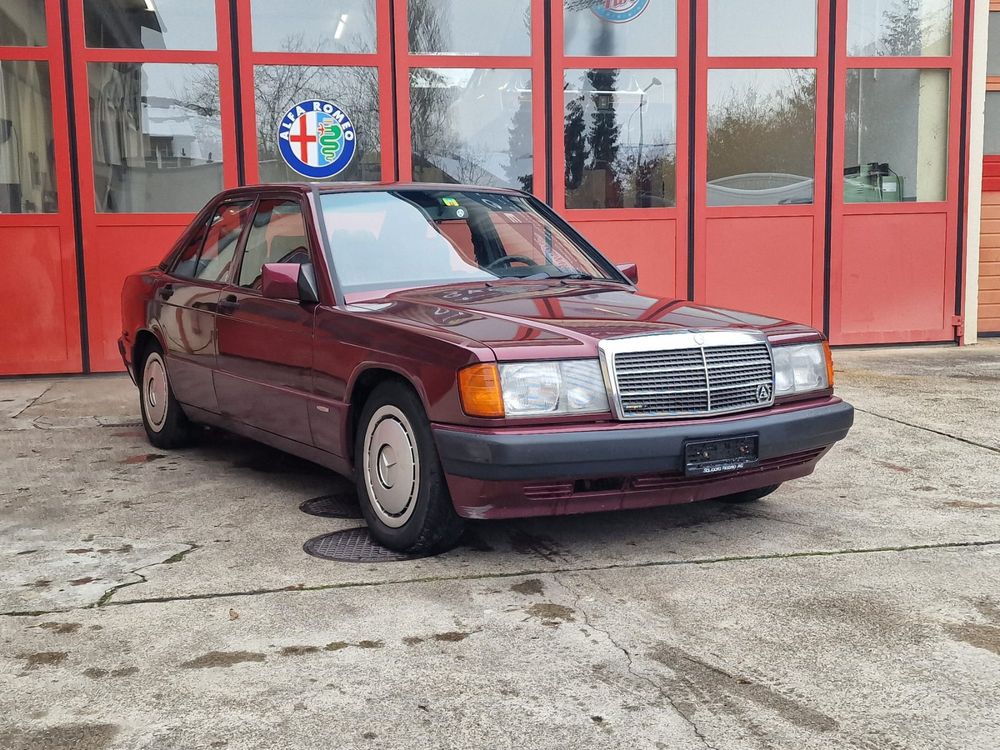 Mercedes Benz 190E 1.8i mit MFK ab 1.- CHF zu ersteigern. (Gebraucht) in Laufen für CHF 4619 ...