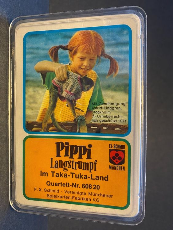 Pippi Langstrumpf im Taka-Tuka Land Quartett FX-Schmid 1971 | Kaufen auf Ricardo