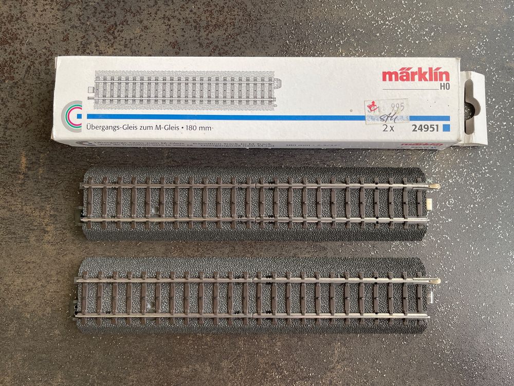 Übergangs-Gleis zum M-Gleis (Gebraucht) in Studen BE für CHF 11 – mit ...