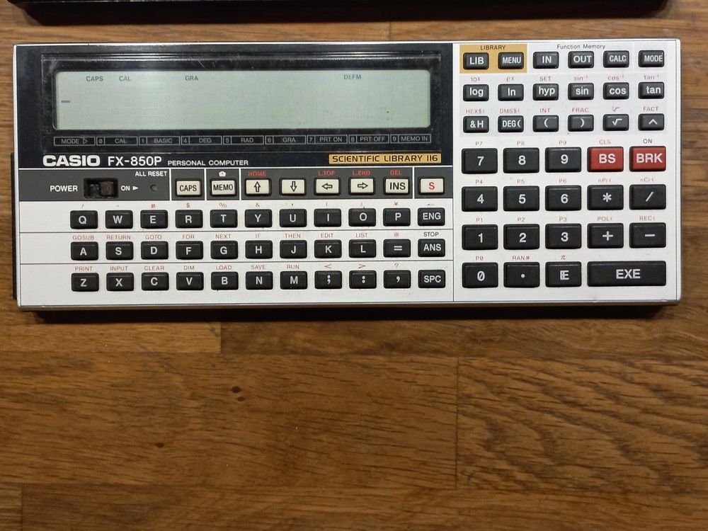 Casio FX-850P Taschenrechner | Kaufen auf Ricardo