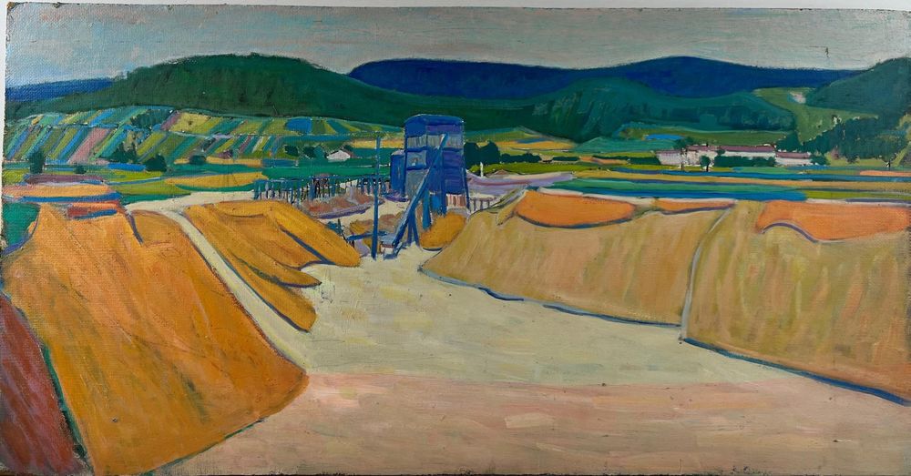 Alfredo Walter Grosser Landschaft Gemälde (Gebraucht) in Neuhausen am Rheinfall für CHF 60 – nur ...